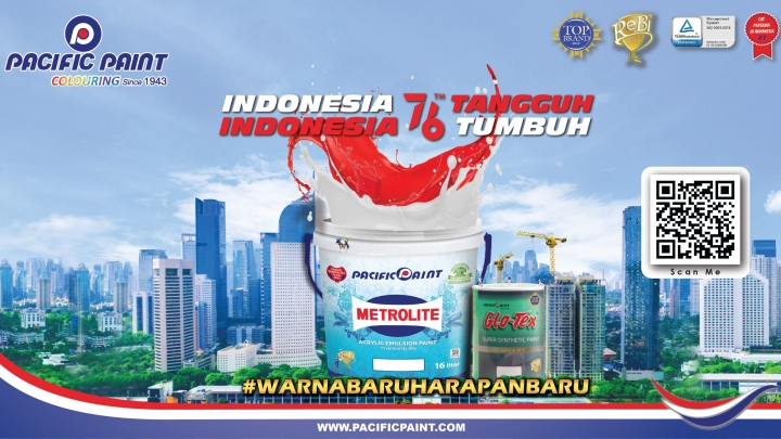 Cat Tembok Pacific Paint - Pionir Cat Tembok Indonesia sejak 1943